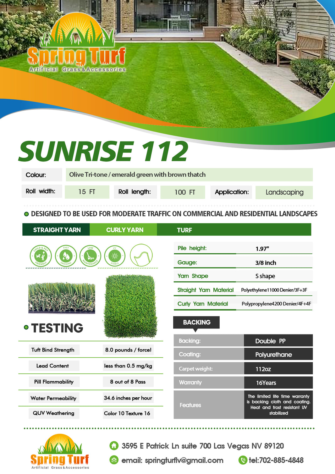 Artificial Turf – Spring Turf